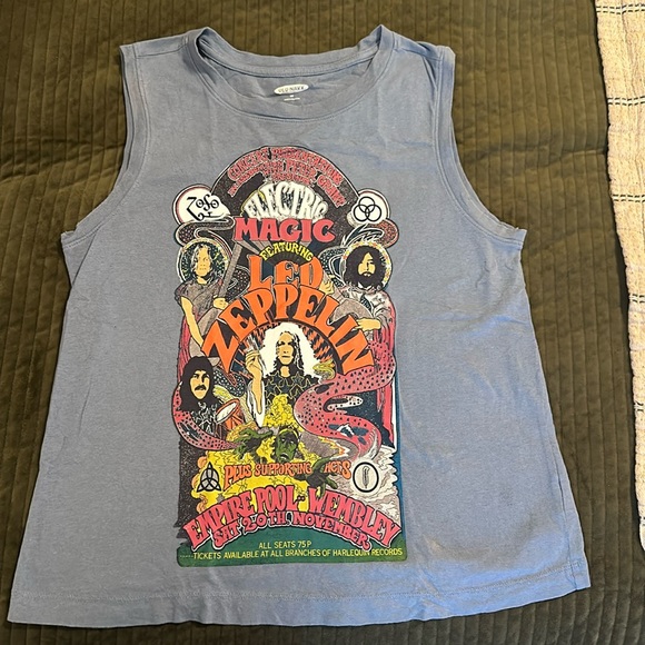 Old Navy | Tops | Led Zeppelin Tank | Poshmark